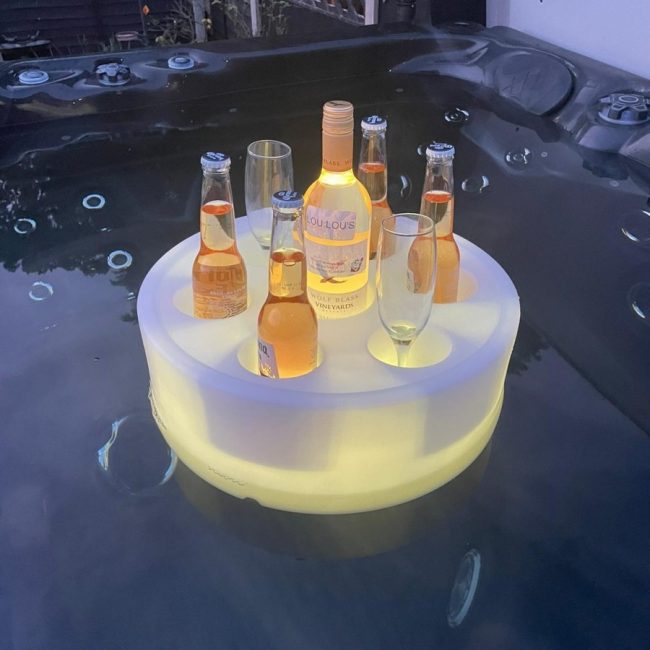 LED Floating Drinks Holder – Bar – Pool Spas